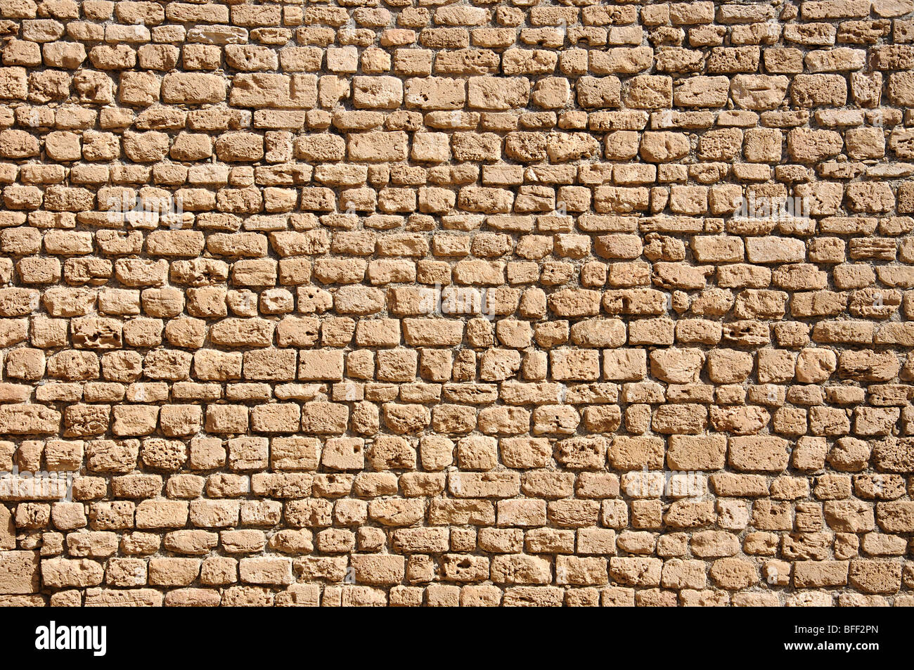 Stone wall, Kyrenia Castle, Kyrenia, Kyrenia District, Northern Cyprus ...