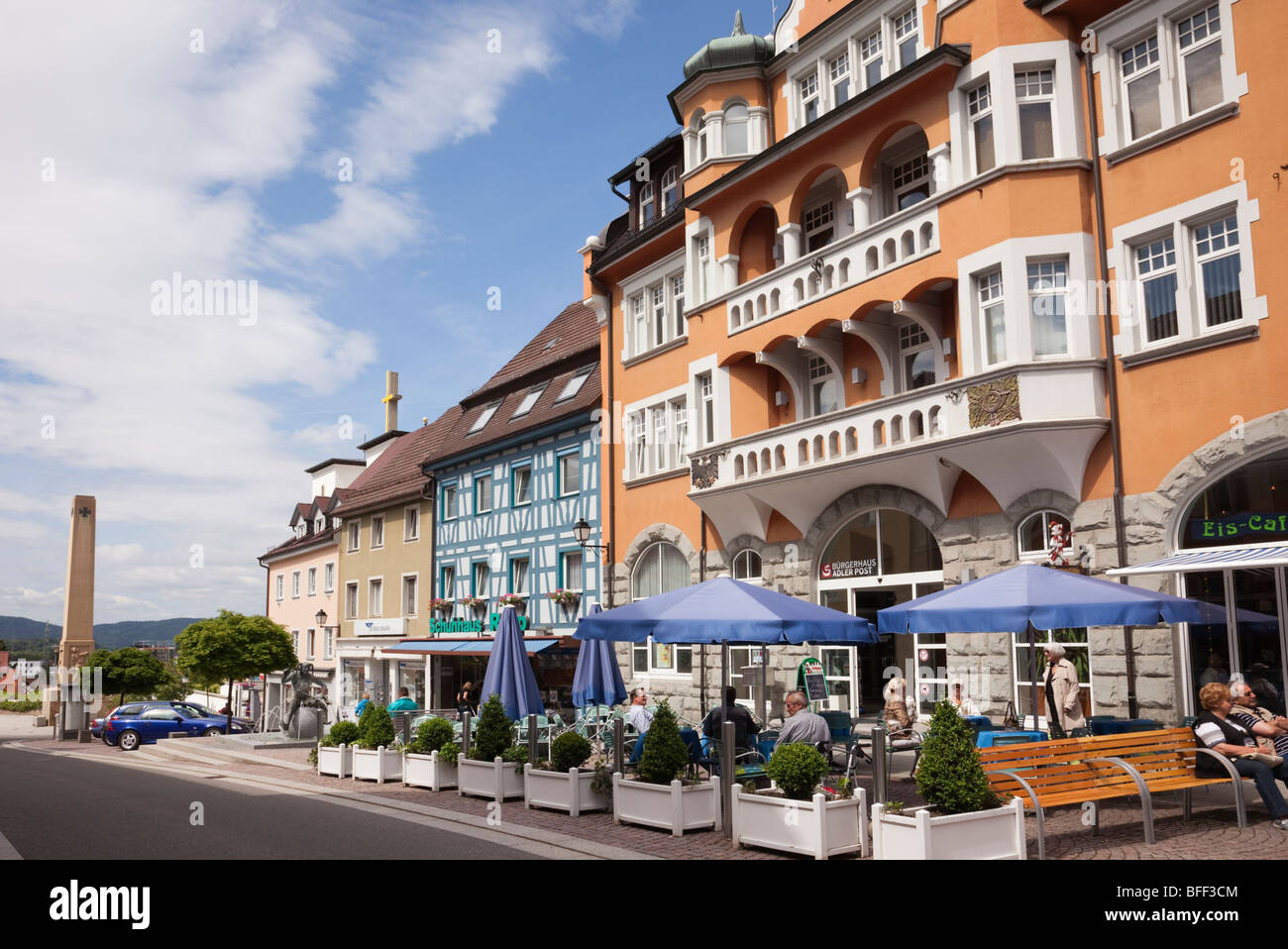 Stockach, Baden Wurttenburg, Germany, Europe. Old buildings and ...