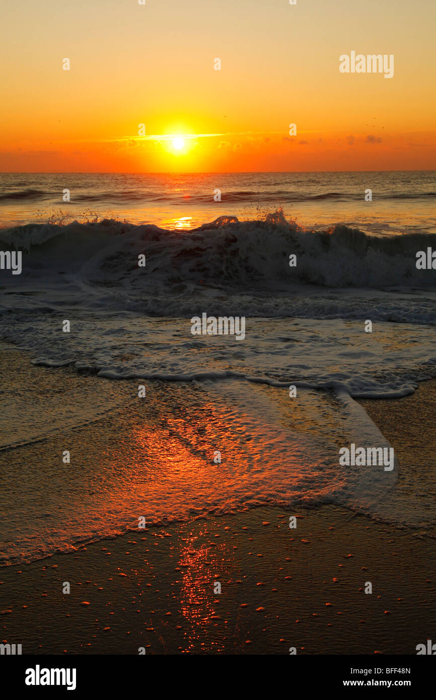 Sunrise at Carolina Beach, Cape Fear / Wilmington area, North Carolina ...