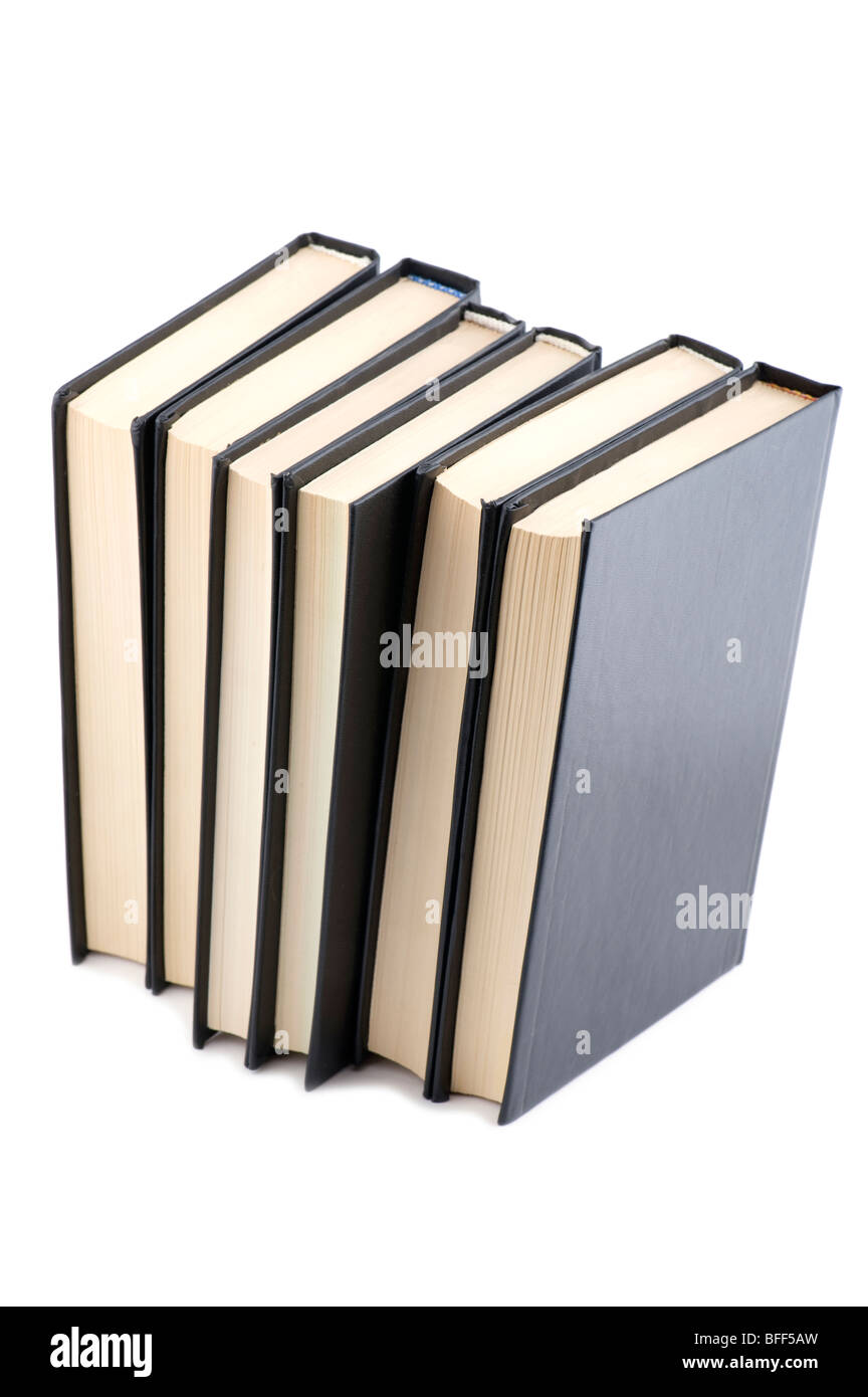object on white - book close up Stock Photo - Alamy