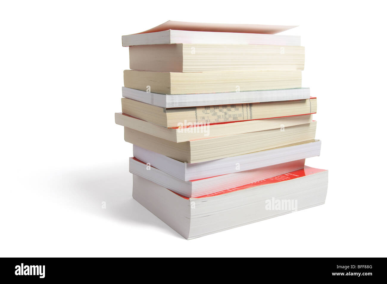 Stack of Books Stock Photo - Alamy