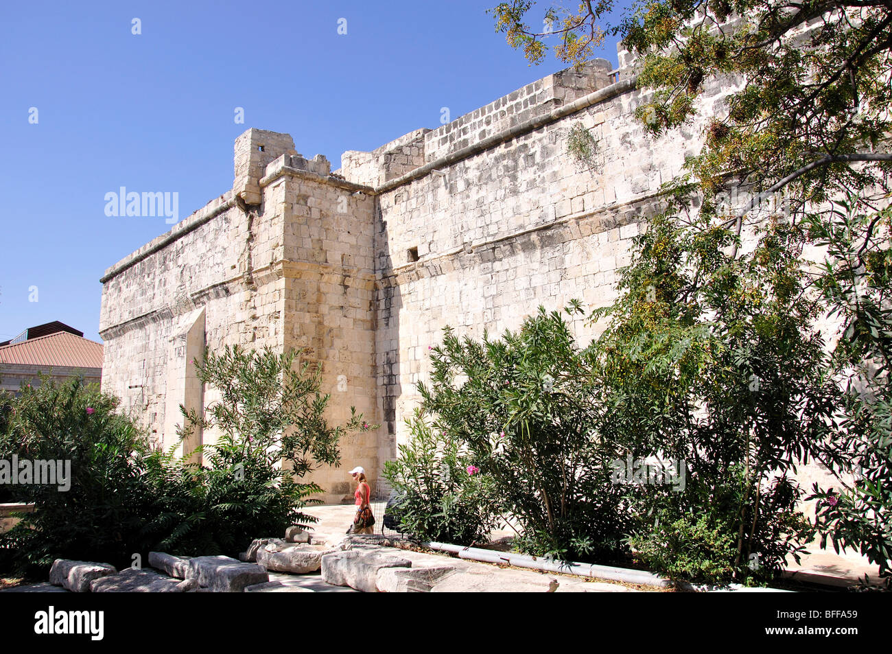 Limassol Castle, Old Town, Limassol, Limassol District, Cyprus Stock ...