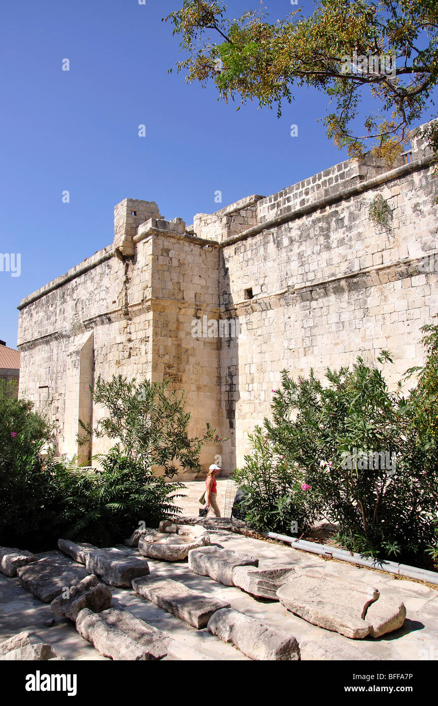 Limassol Castle, Old Town, Limassol, Limassol District, Cyprus Stock ...