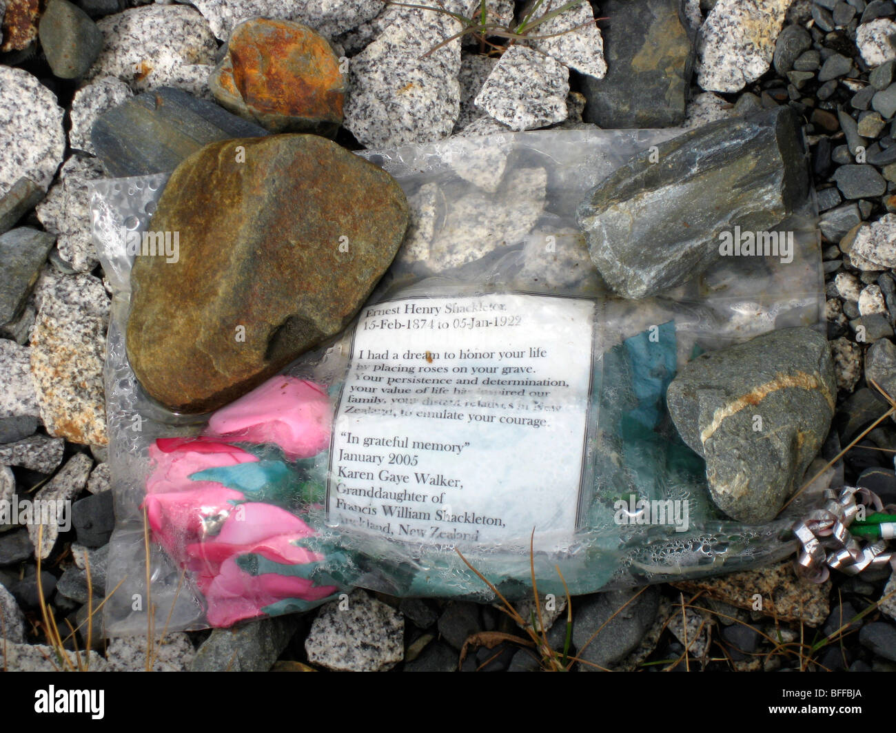Memorial shackleton hi-res stock photography and images - Alamy
