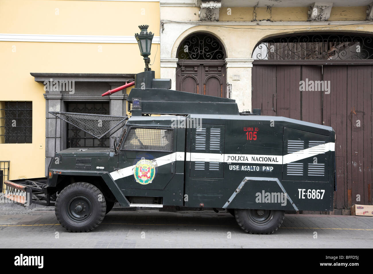 Peru police car hi-res stock photography and images - Alamy