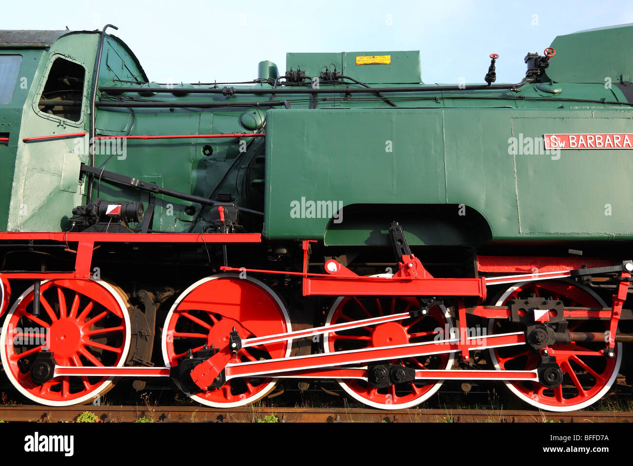 Old steam engine locomotive Stock Photo - Alamy