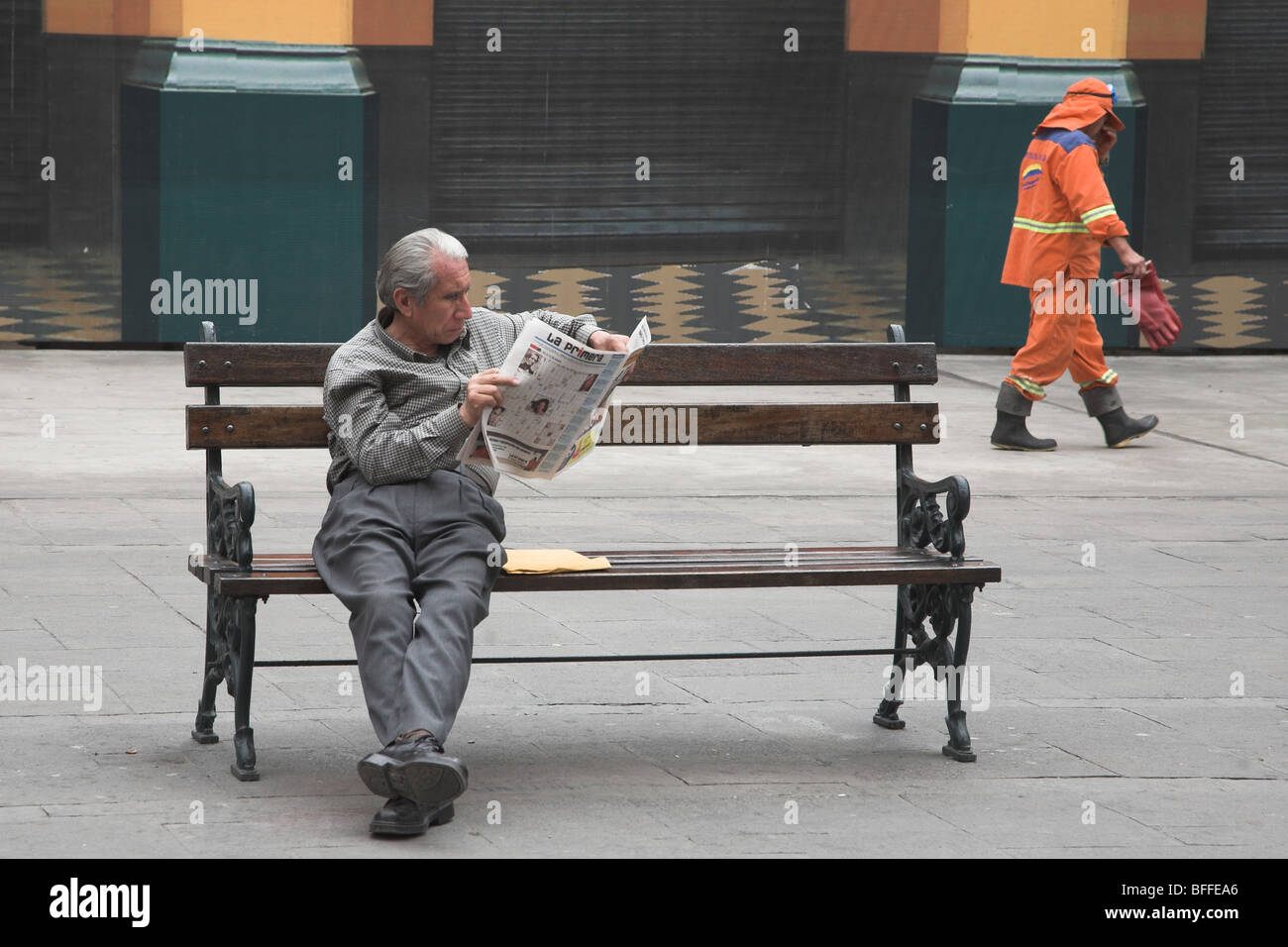 Lima, Peru, portrait of people in the street Stock Photo - Alamy