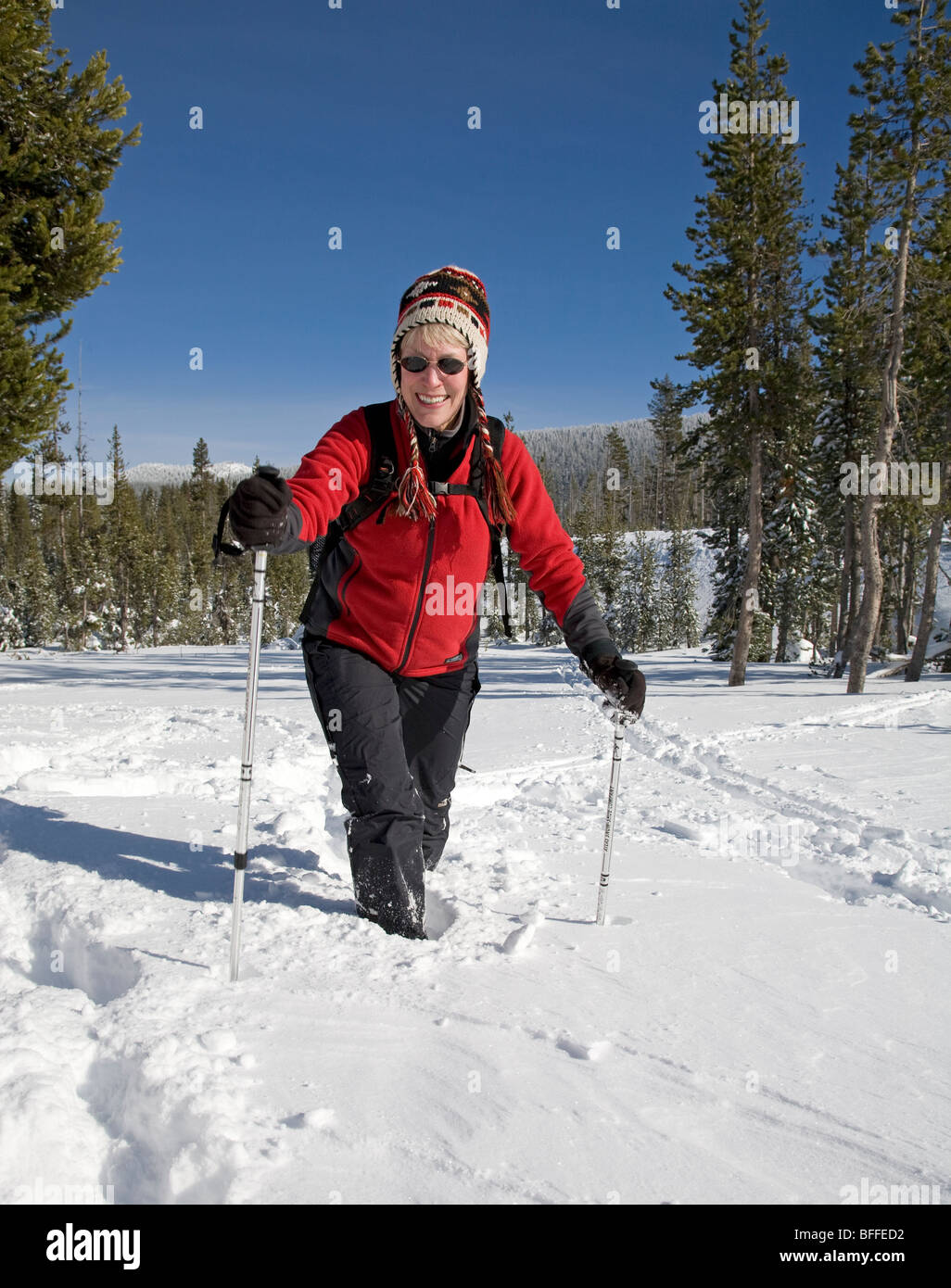 Deep snow in oregon cascades hi-res stock photography and images - Alamy