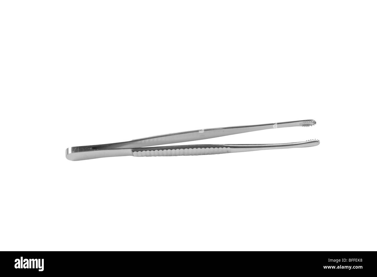 Medical metal forceps Cut Out Stock Images & Pictures - Alamy