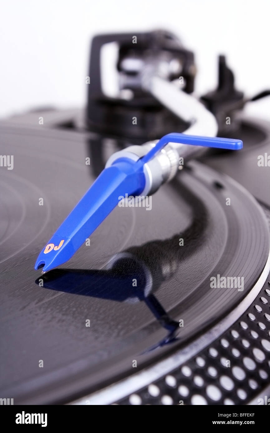 Turntable at studio Stock Photo - Alamy