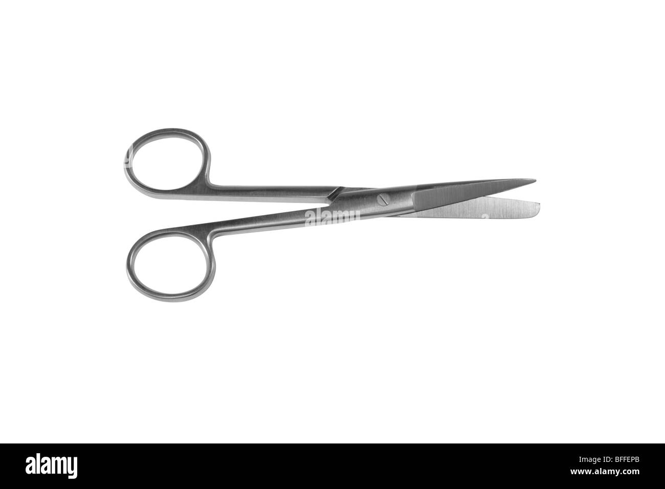 Dissection scissors Cut Out Stock Images & Pictures - Alamy