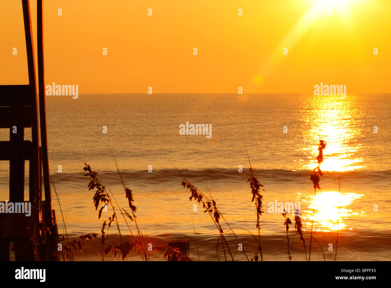 Sunrise at Carolina Beach, Cape Fear / Wilmington area, North Carolina ...