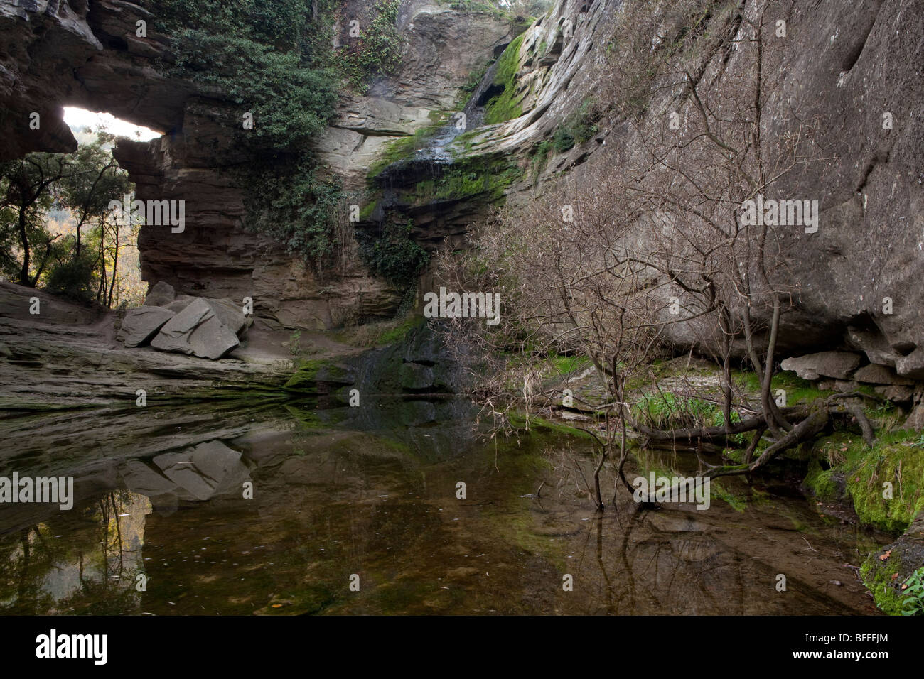 La foradada waterfall hi-res stock photography and images - Alamy