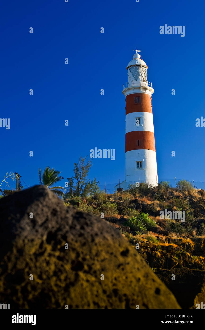 Lighthouse on Mauritius Island Stock Photo - Alamy