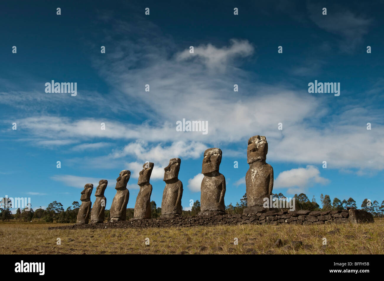 Giant moai statues hi-res stock photography and images - Alamy