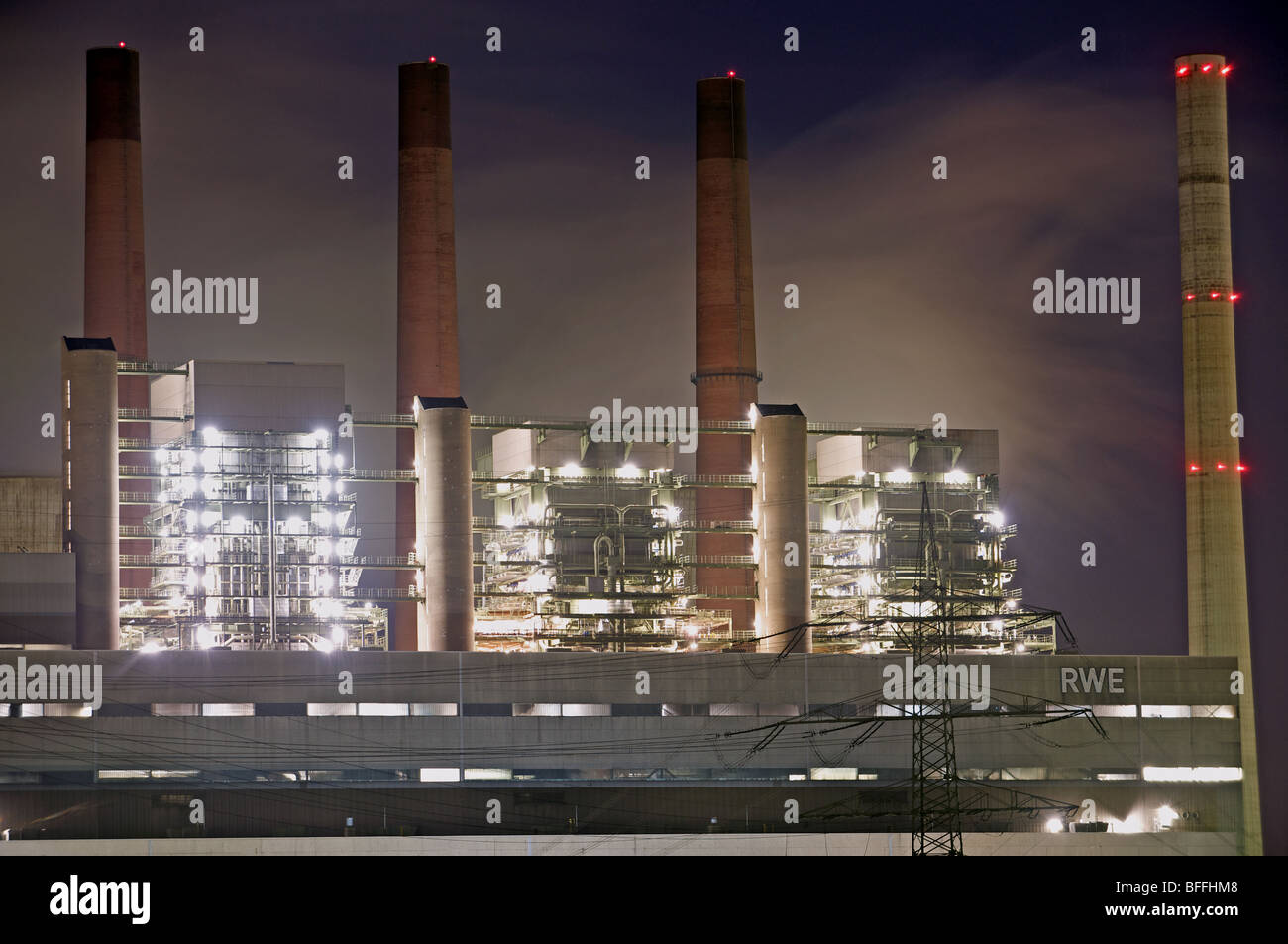 Coal fired power station Stock Photo - Alamy