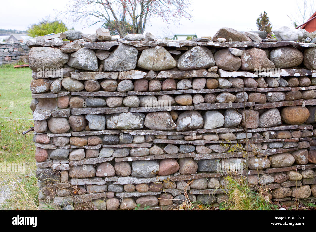 Old stone wall Stock Photo - Alamy