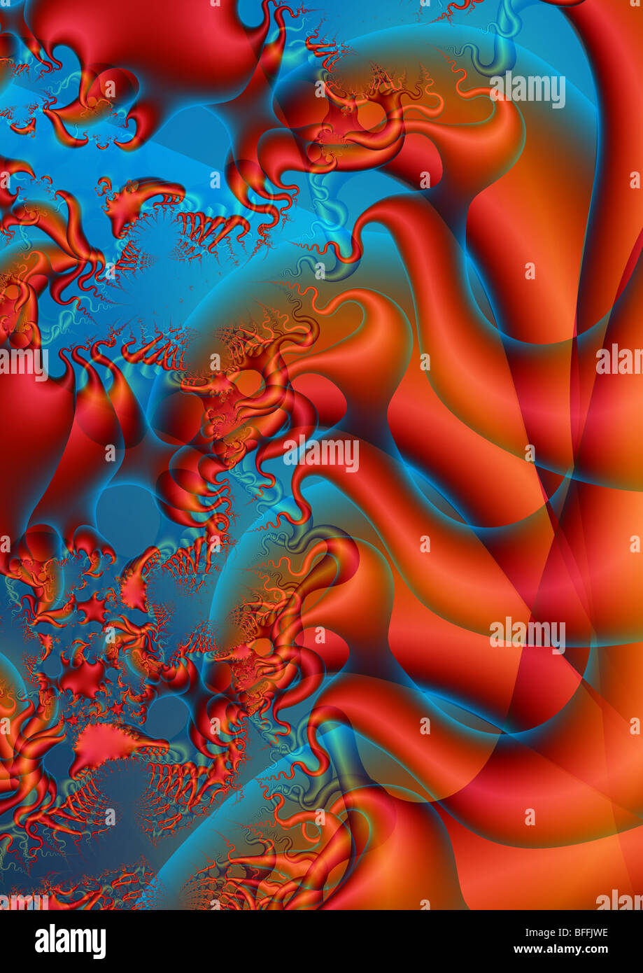 Dragon in the depth of ocean Stock Photo - Alamy