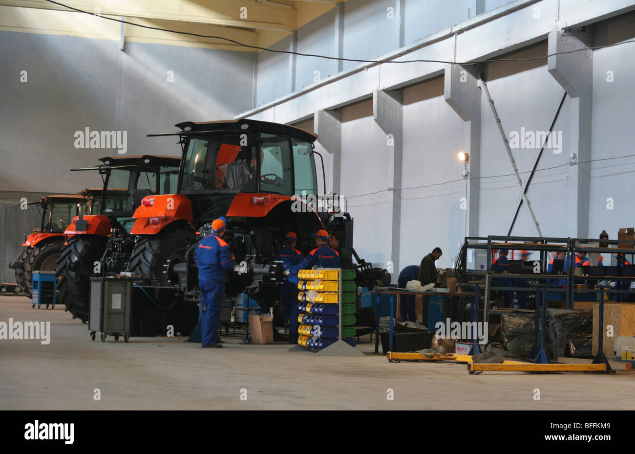 Russian tractor factory hi-res stock photography and images - Alamy