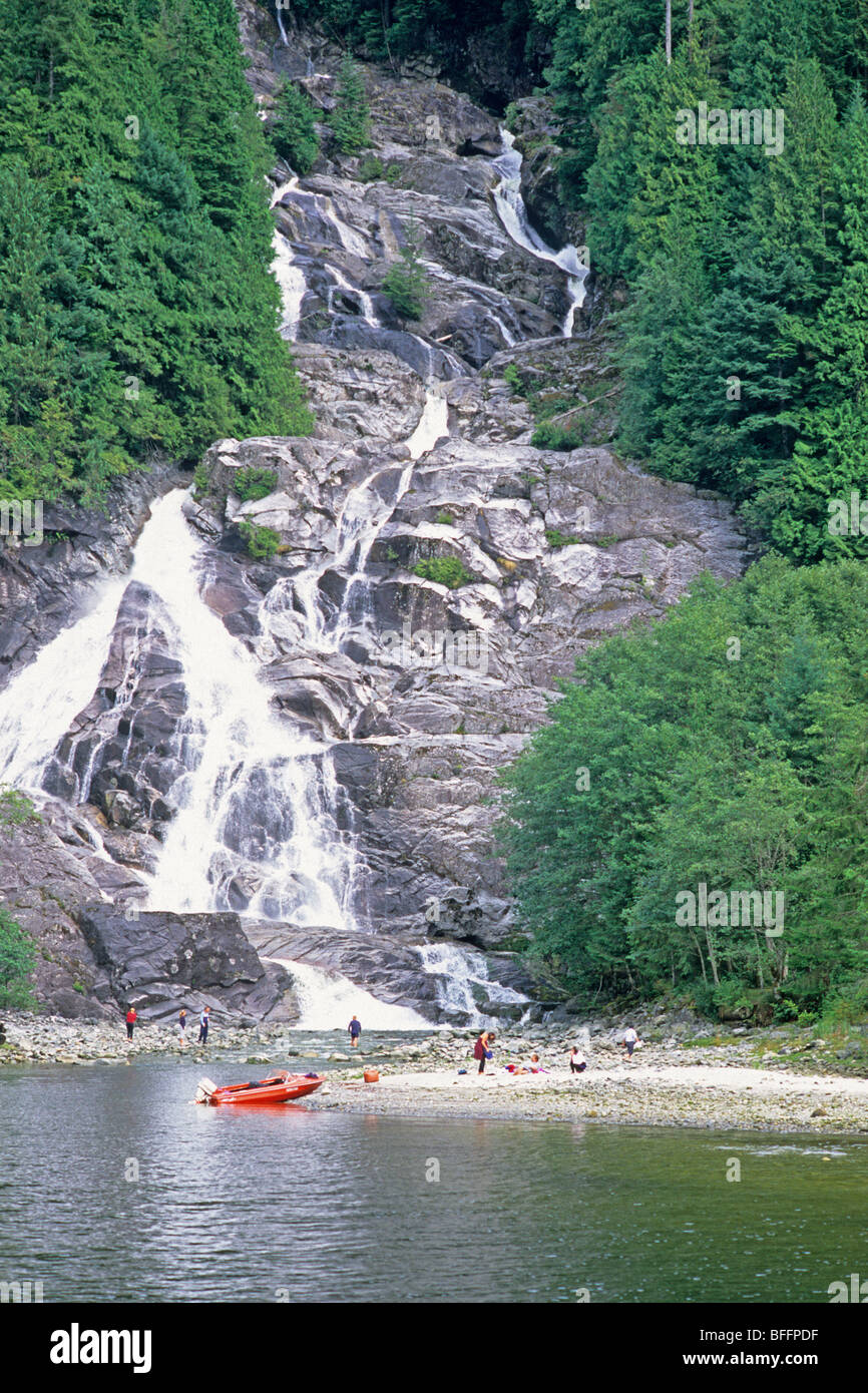 Granite Falls, Indian Arm Provincial Marine Park, Indian Arm, British ...
