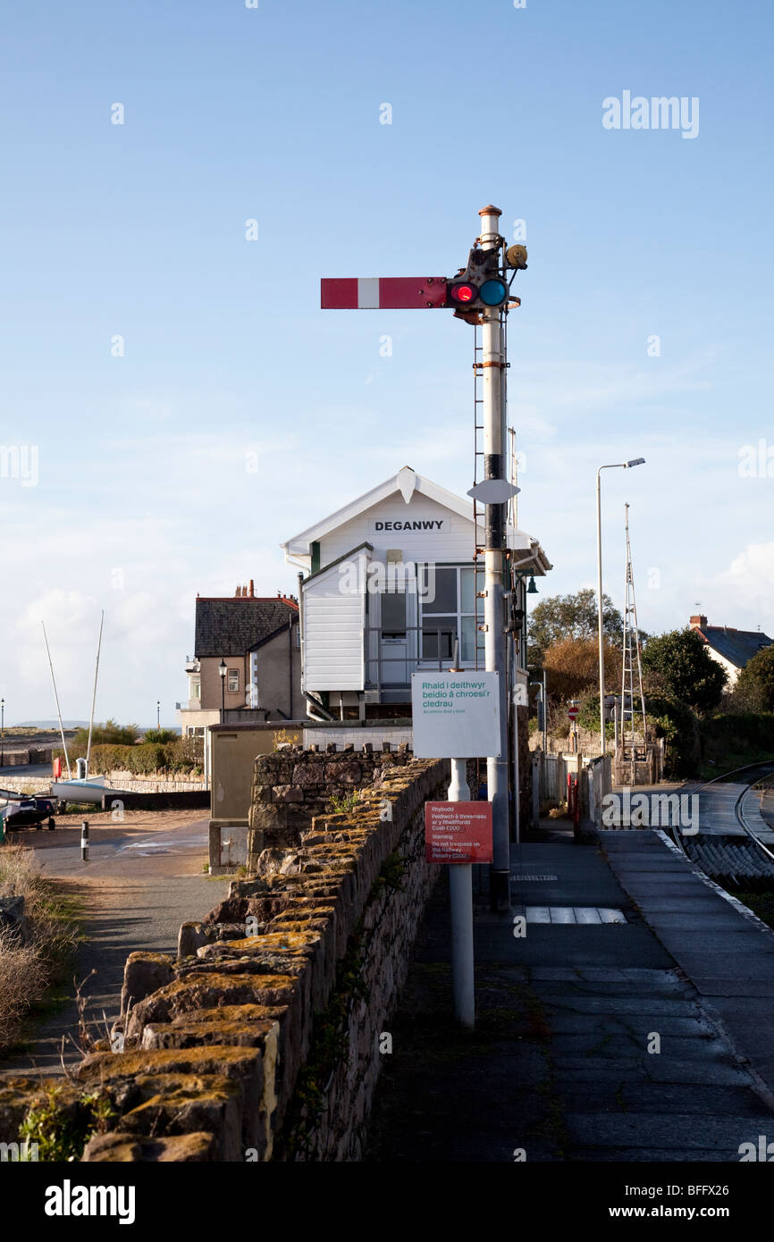 Railway semaphore stop signal in hi-res stock photography and images ...