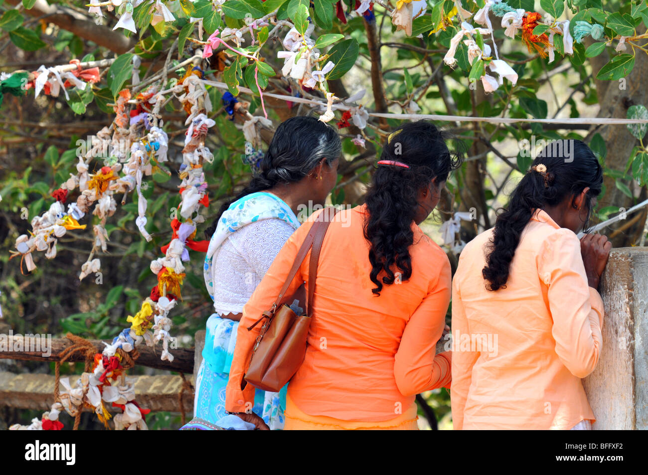 Offerings are made at Koneswaram temple, Swami Rock, Trincomalee, Sri ...