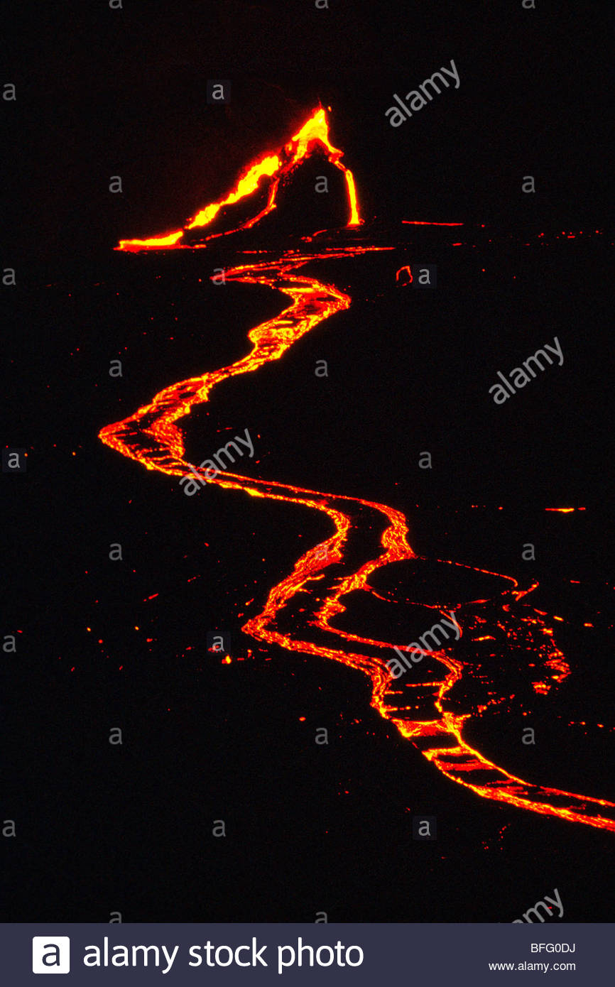 Lava Flow Aerial Stock Photos & Lava Flow Aerial Stock Images - Alamy