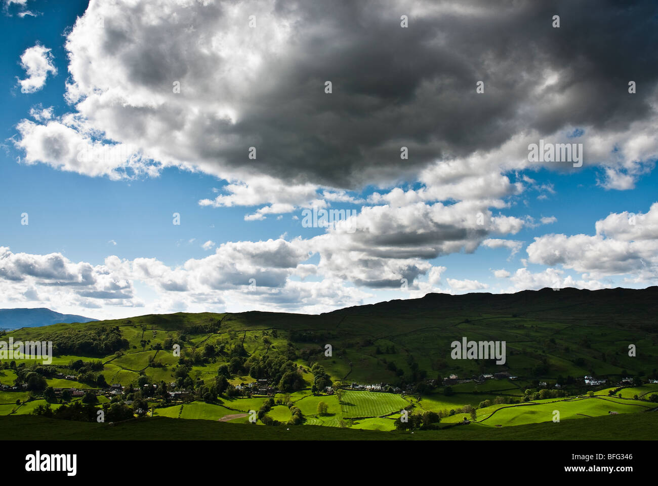 Summer troutbeck village hi-res stock photography and images - Alamy
