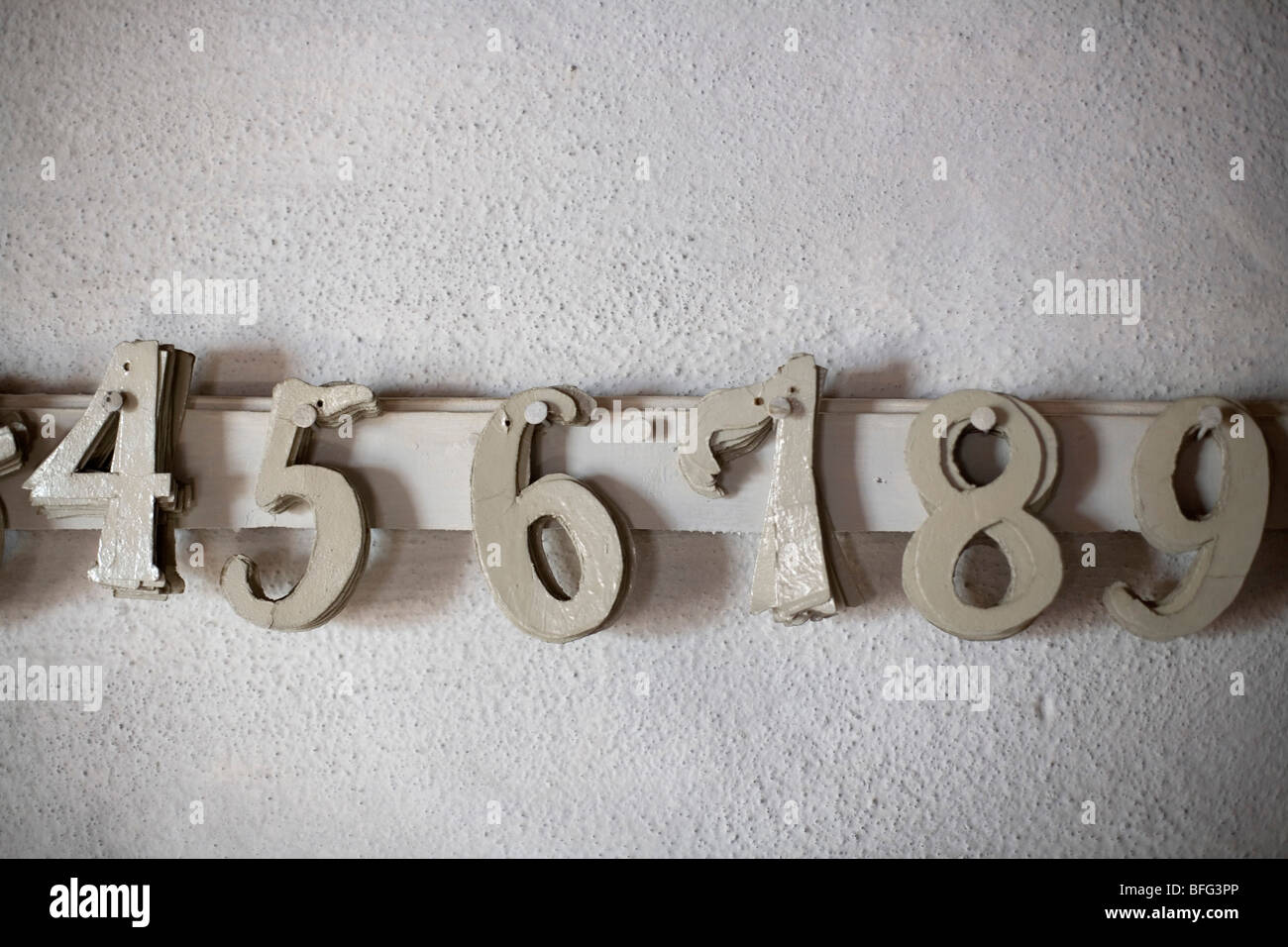 Numeral objects hi-res stock photography and images - Alamy