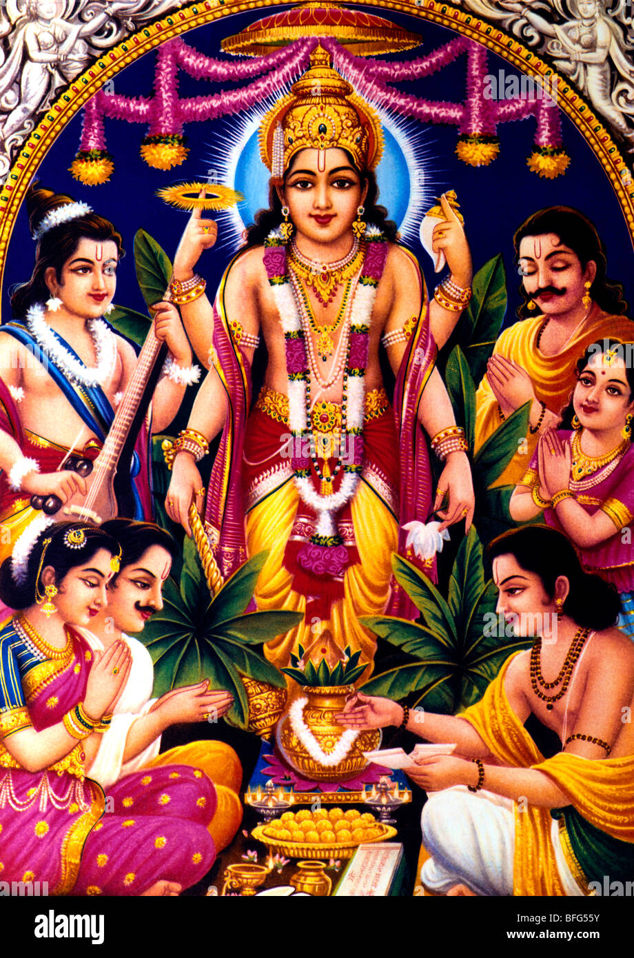 Vishnu The Preserver Role In Hinduism