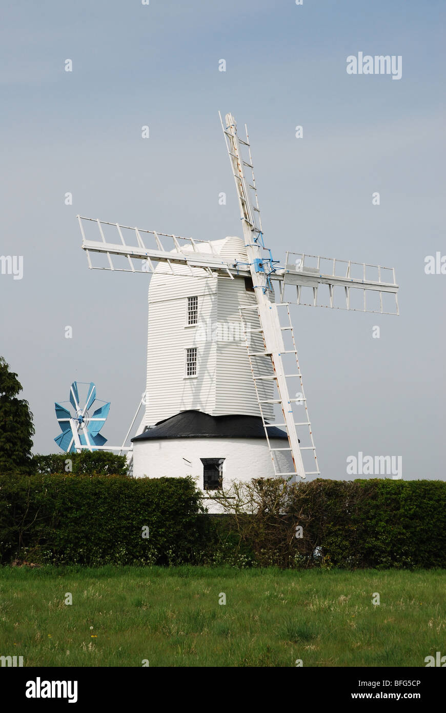 Saxtead Windmill, Suffolk, England Stock Photo - Alamy