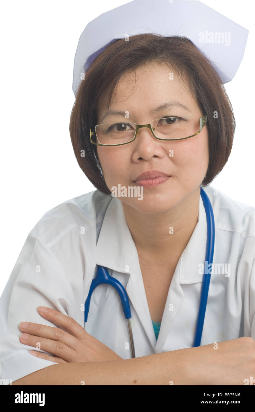 Portrait of Nurse Stock Photo - Alamy