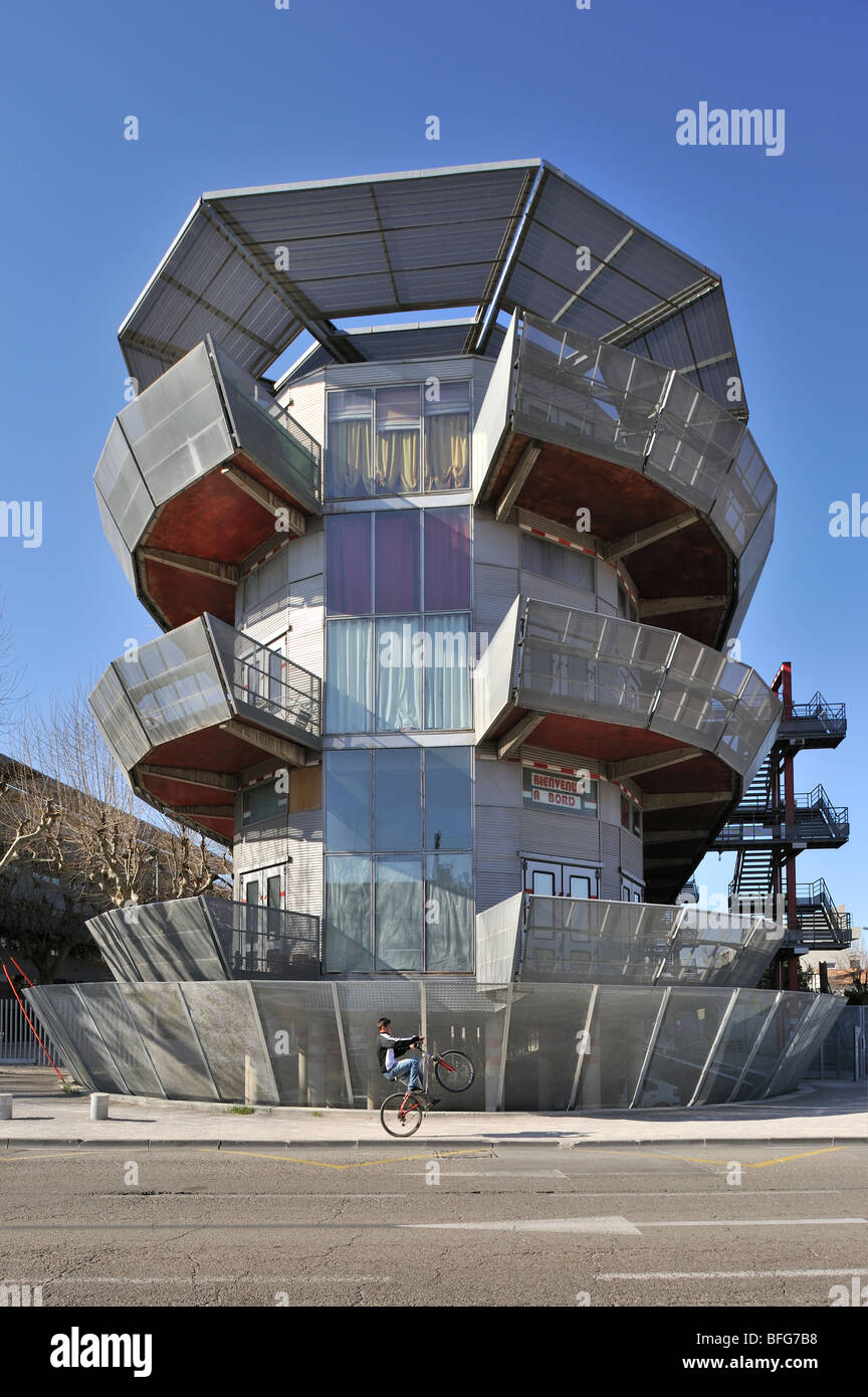 The Nemausus building at Nimes, France Stock Photo - Alamy