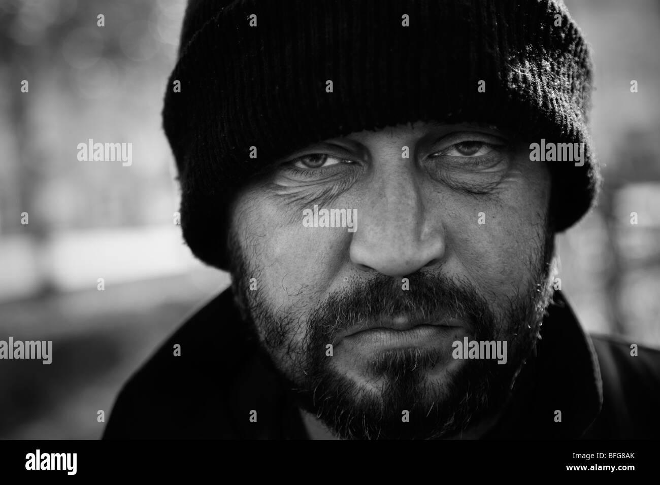 Tramp hobo Black and White Stock Photos & Images - Alamy