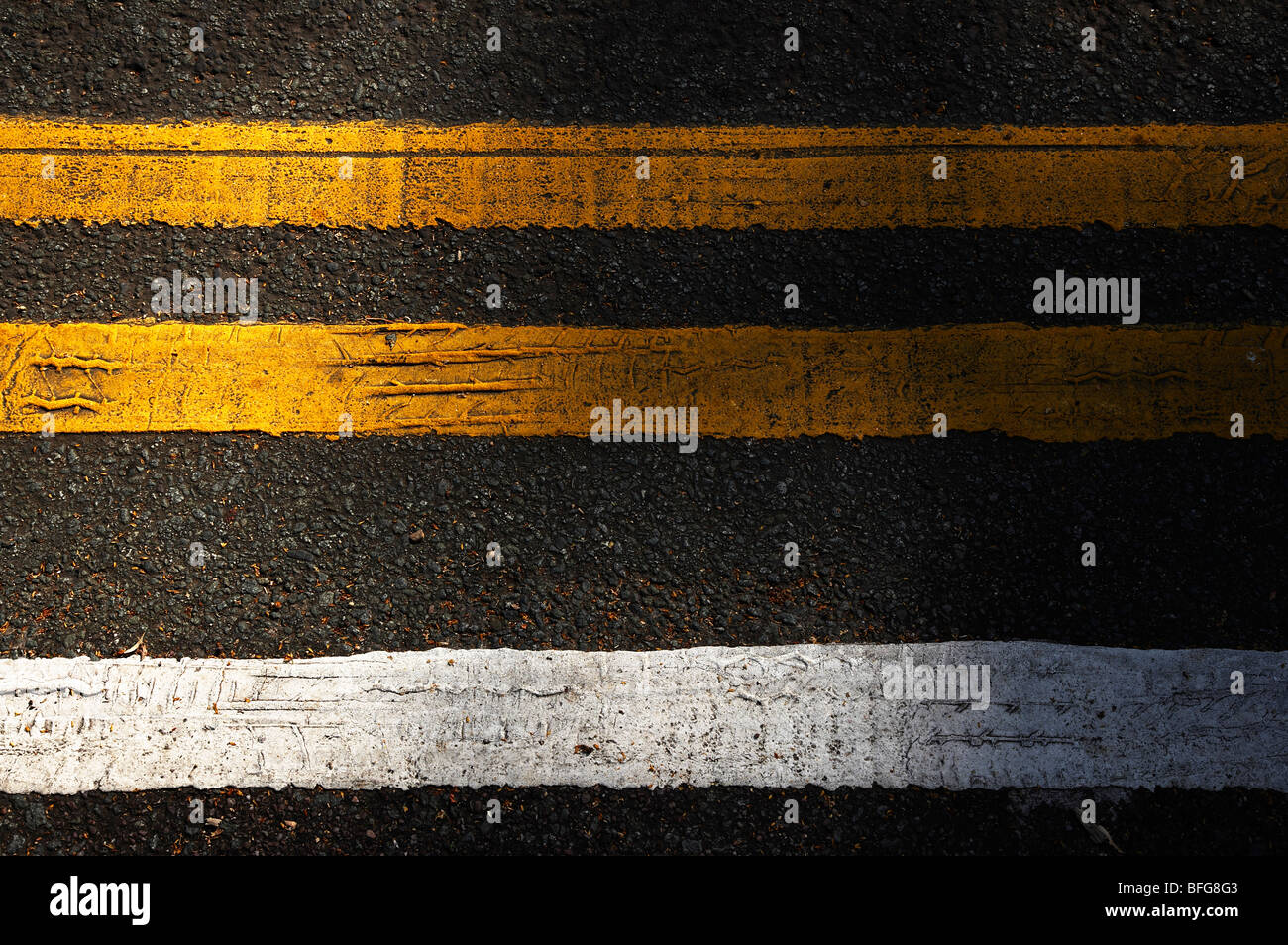 Double track road hi-res stock photography and images - Alamy