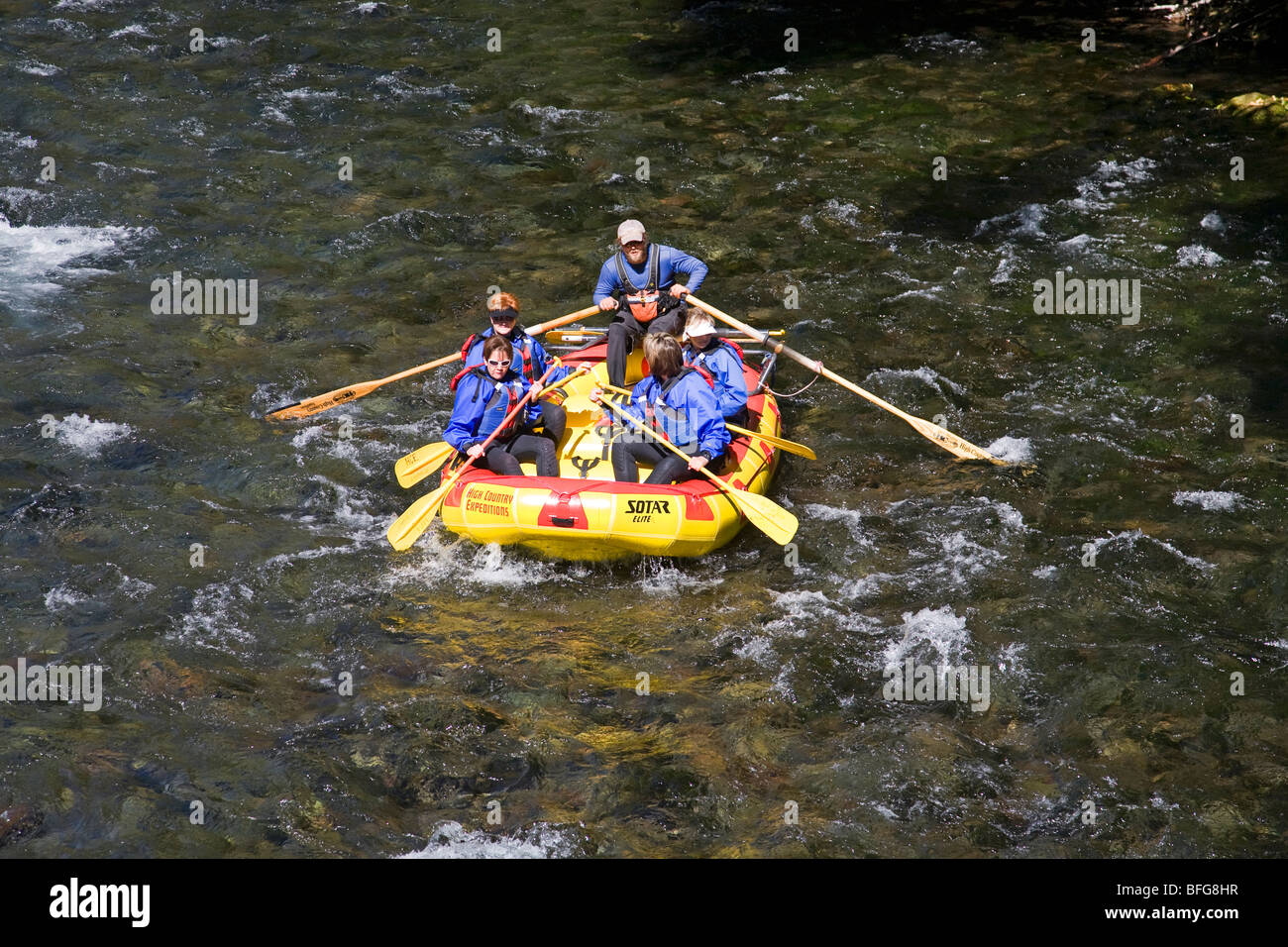Whitewater raft hi-res stock photography and images - Alamy
