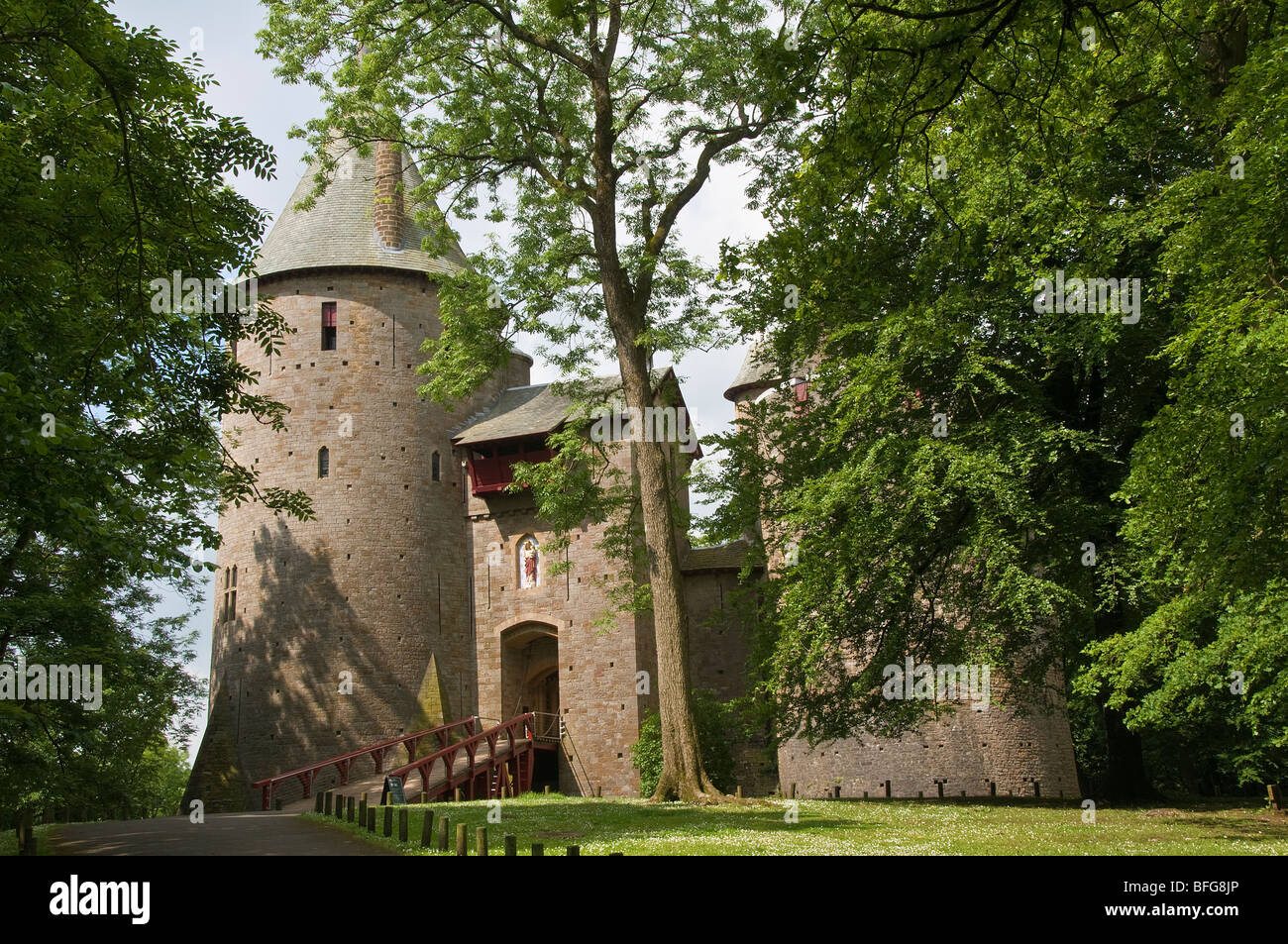 Castle coch tongwynlais cardiff wales hi-res stock photography and ...