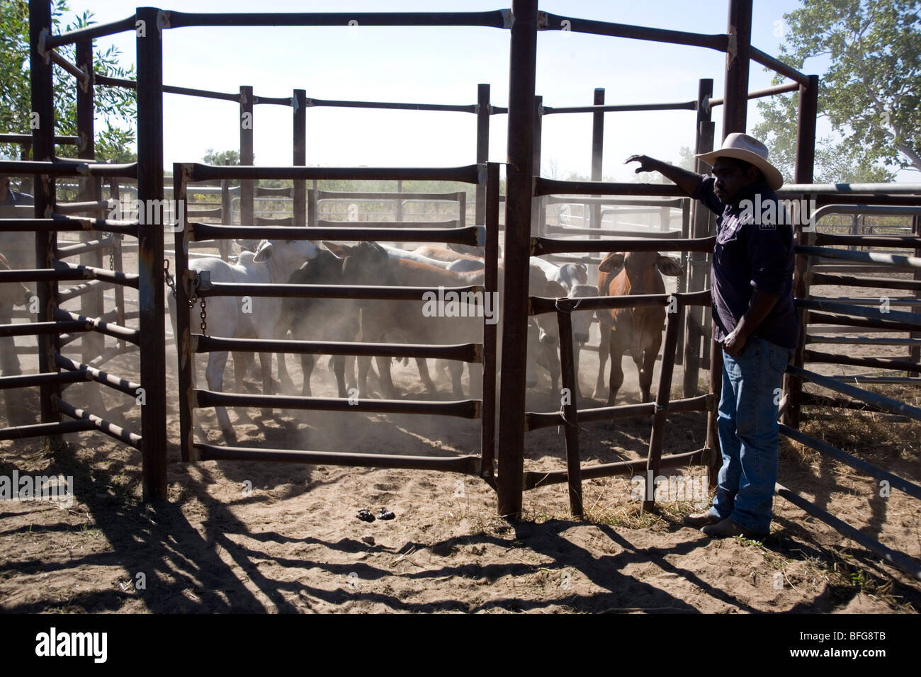 Aboriginal stockman outback australia hi-res stock photography and ...