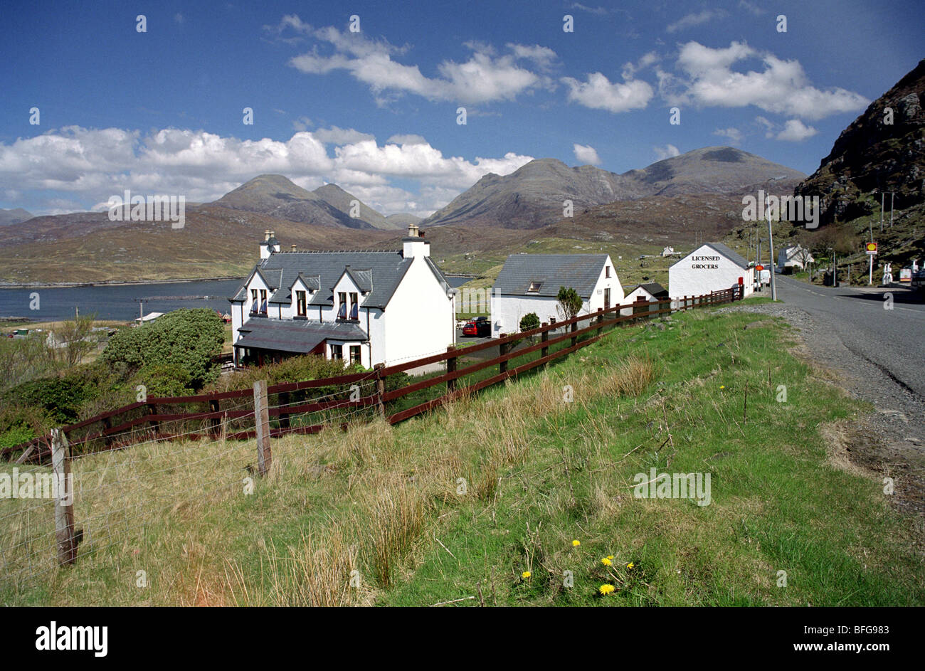 aird asaig isle of harris scotland Stock Photo - Alamy