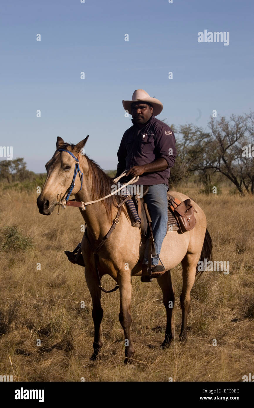 Aboriginal stockman outback australia hi-res stock photography and ...