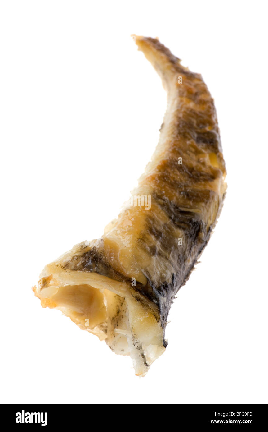 object on white - food fried fish Stock Photo - Alamy