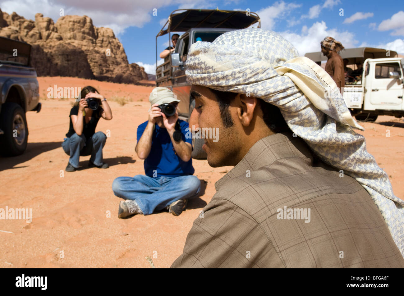 Images of the Bedouin Howeitat Tribe of Wadi Rum Jordan Stock Photo - Alamy