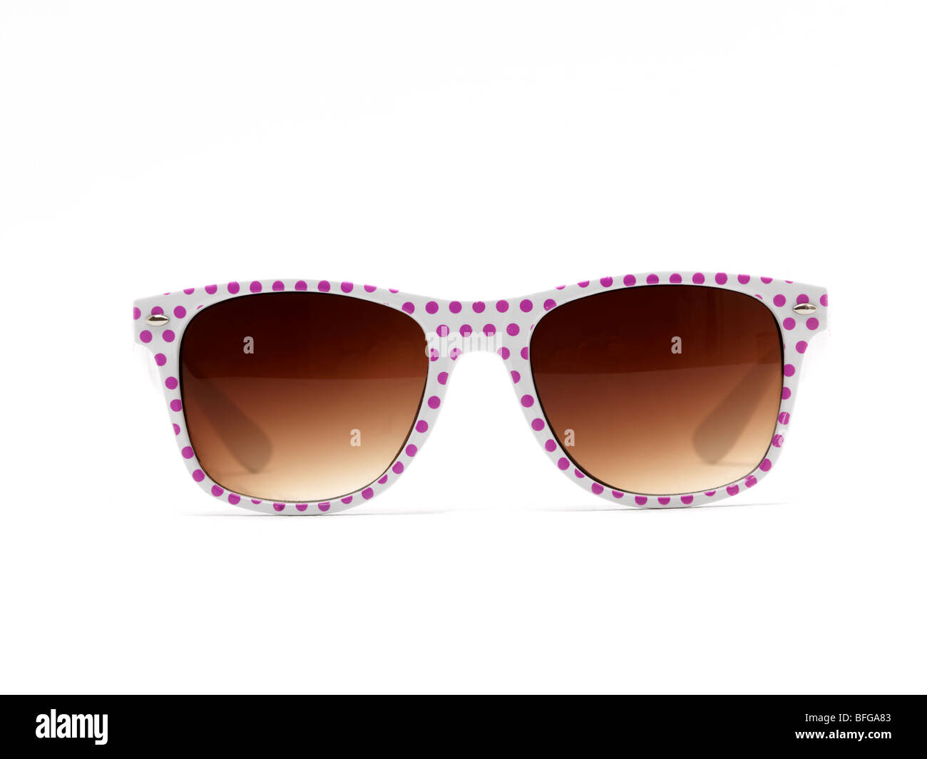 cool spotty red sunglasses Stock Photo - Alamy