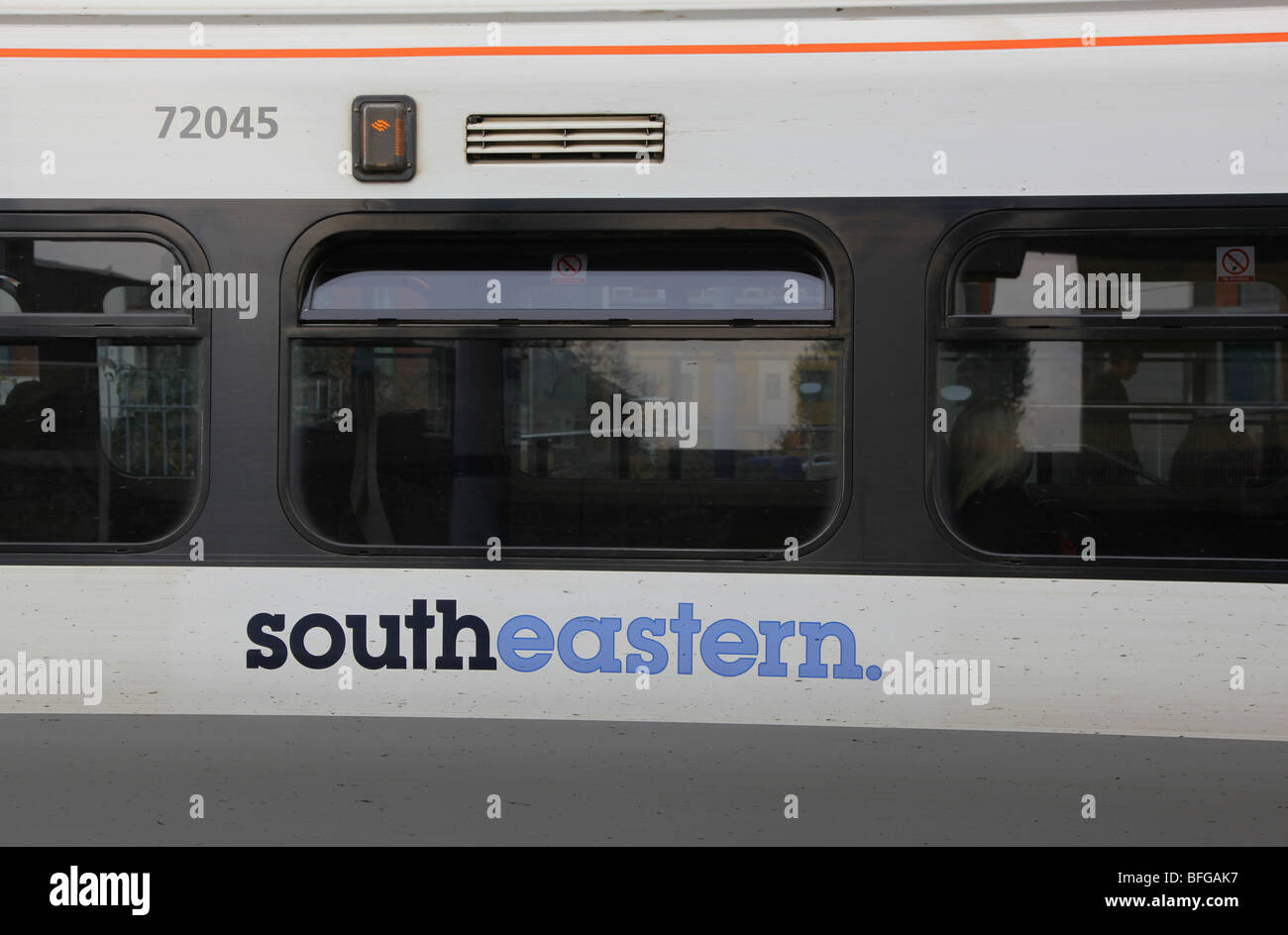 South Eastern railway carriage Stock Photo - Alamy