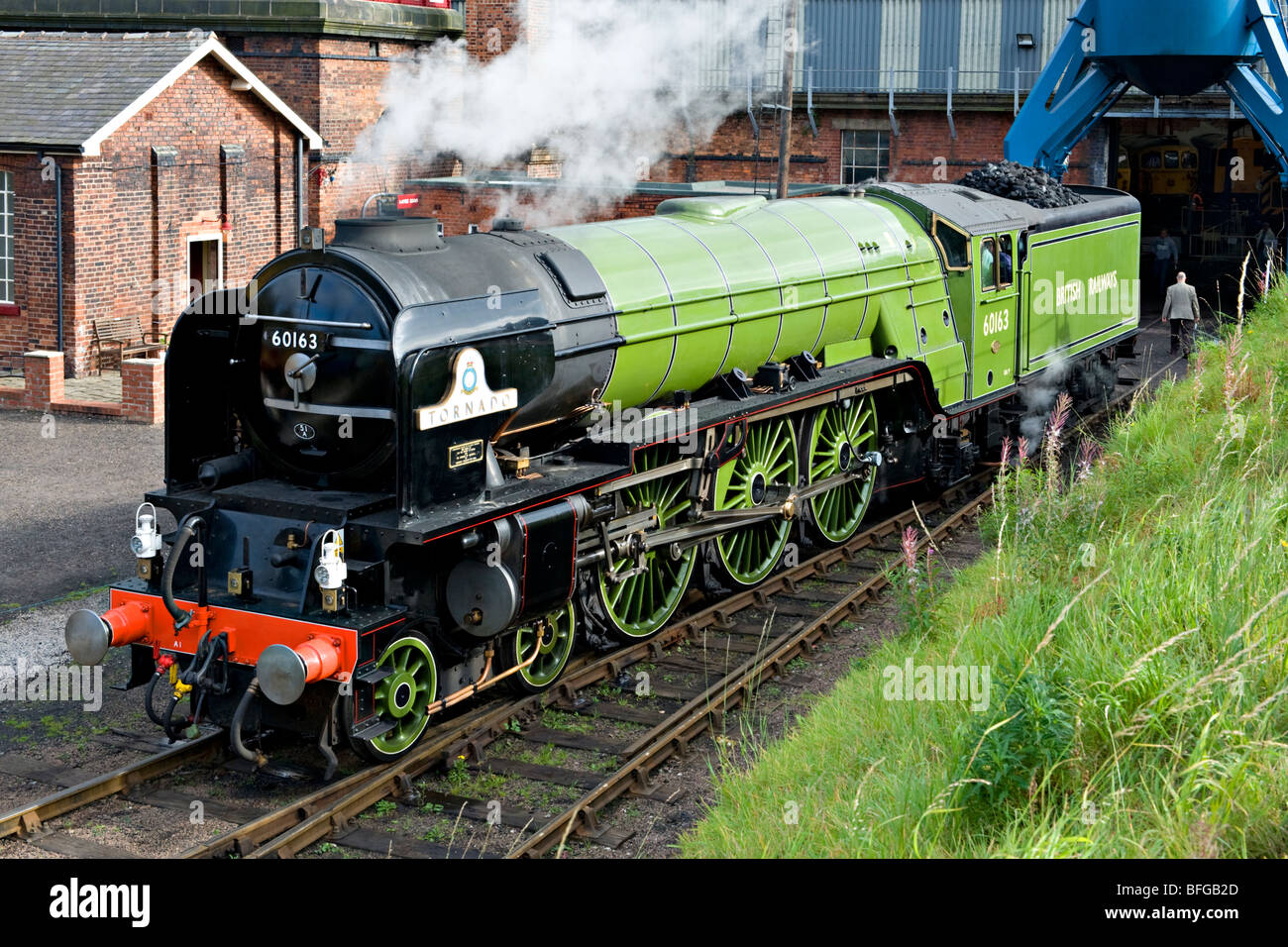 New steam locomotive hi-res stock photography and images - Alamy
