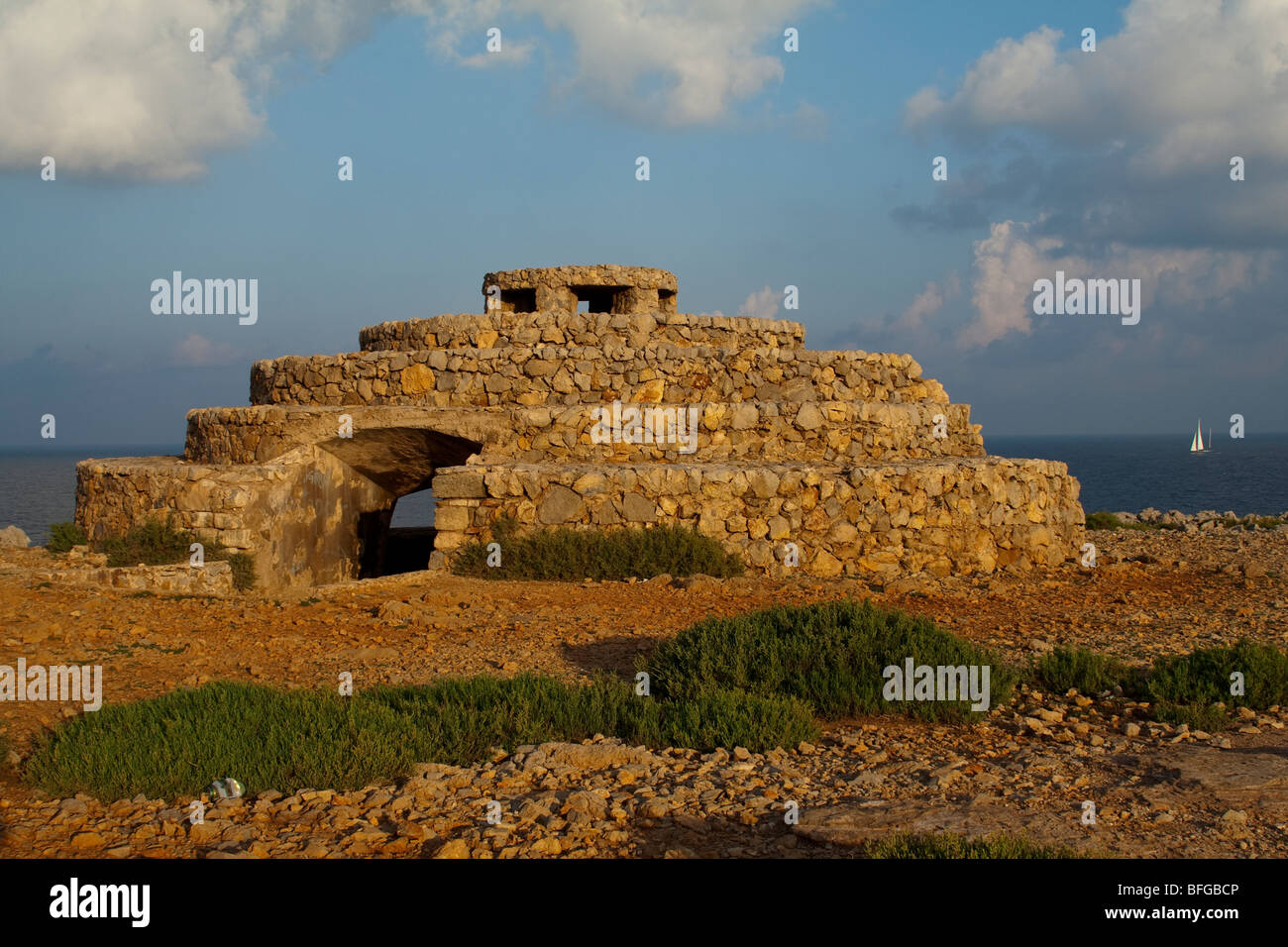 Punta Nati, Menorca, Spain Stock Photo - Alamy