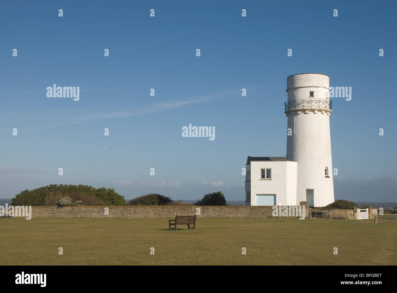 Old Hunstanton Lighthouse England Stock Photo - Alamy