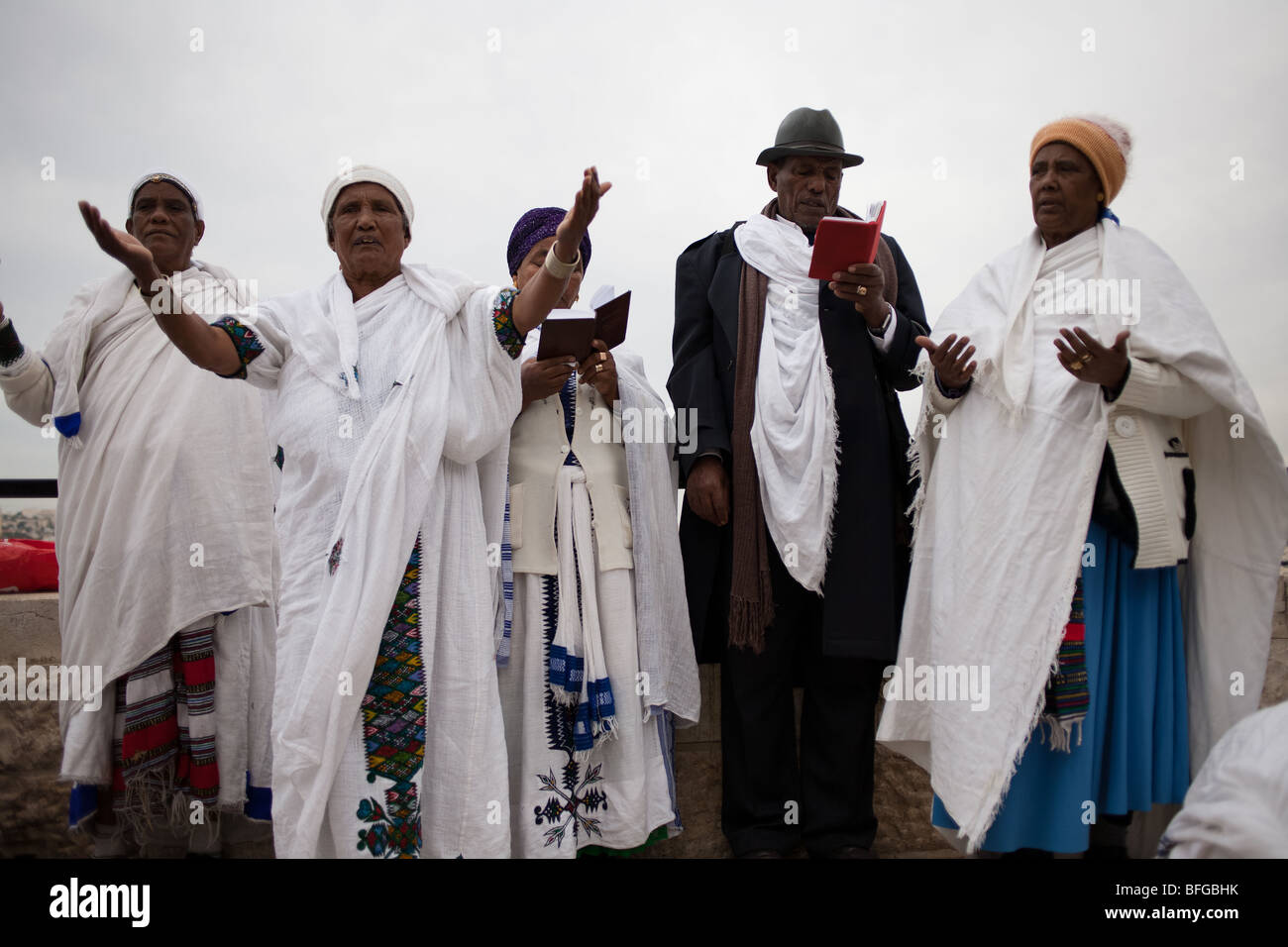 Ethiopian Jews Celebrate Sigd in Jerusalem Stock Photo - Alamy