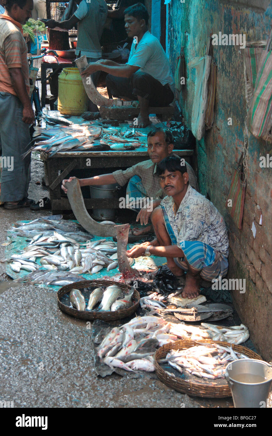Bengal fish market Stock Photo - Alamy