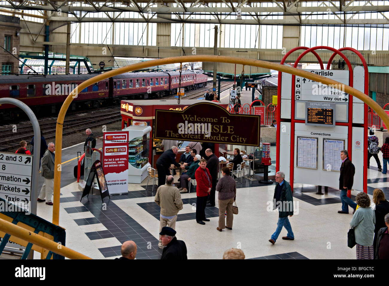 Carlisle Railway Station, UK Stock Photo - Alamy